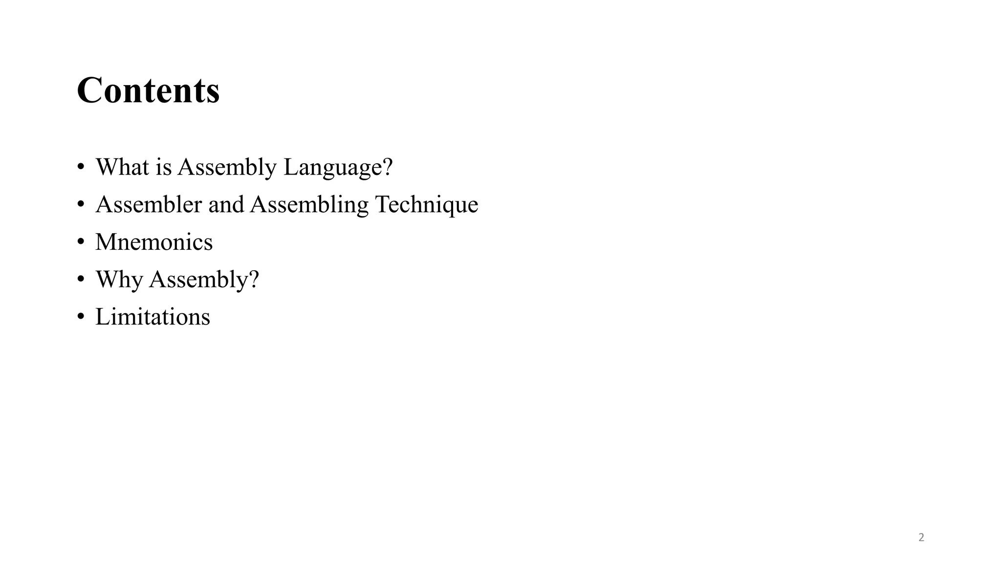 Assembly language | PPT | Free Download