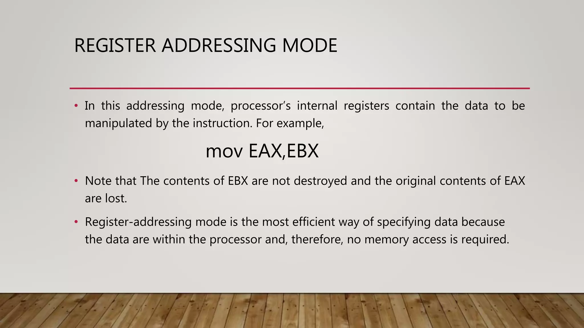 Overview Of Assembly Language | PPTX