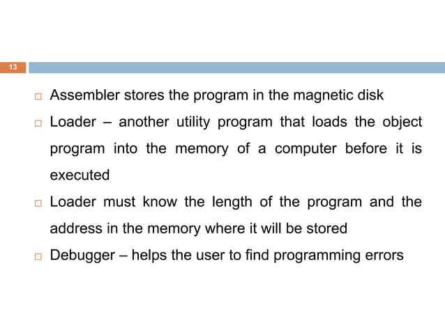 Assembly language.pptx | Programming Languages | Computing