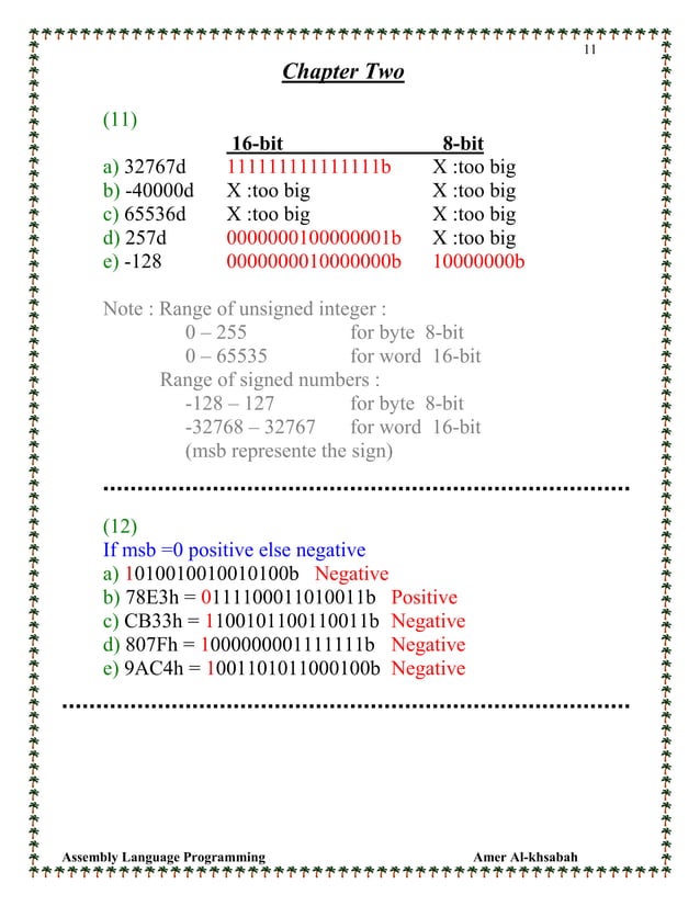 Assembly language solution | PDF