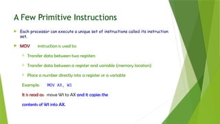 Assembly Language lecture university of narowal | PPTX