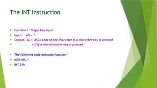 Assembly Language lecture university of narowal | PPTX