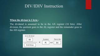 Assembly language | PPTX | Computing | Technology & Computing