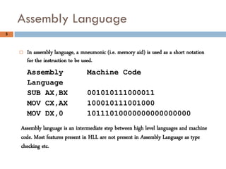 Assembly language 8086 | PPT