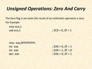 Assembly language (addition and subtraction) | PPT