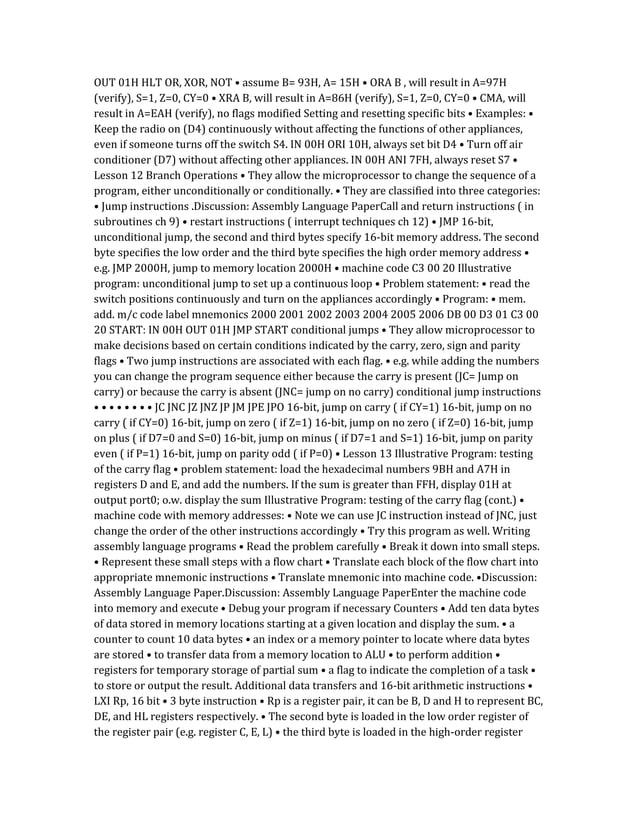 Assembly Language Paper.docx