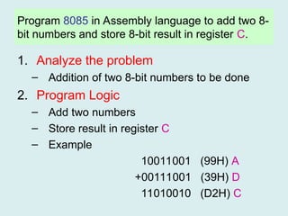 microprocessor Assembly Language Program.ppt