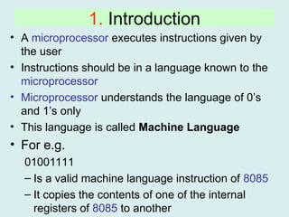 microprocessor Assembly Language Program.ppt