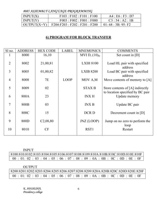 Assembly language programming | PDF