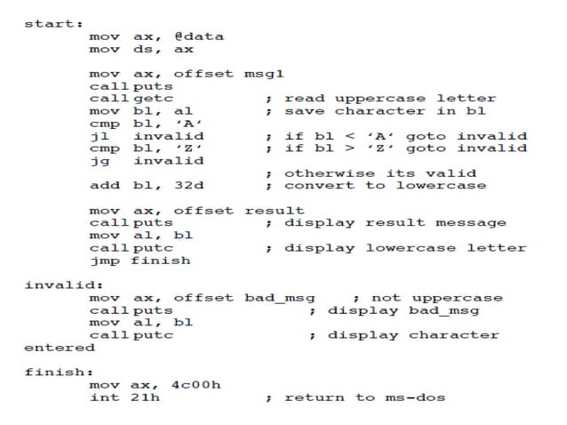 Assembly language programming_fundamentals 8086 | PPT Assembly language programming_fundamentals 8086 | PPT