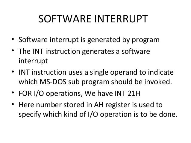 Assembly Language Examples
