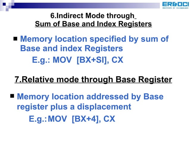 Assembly language programming(unit 4) | PPT