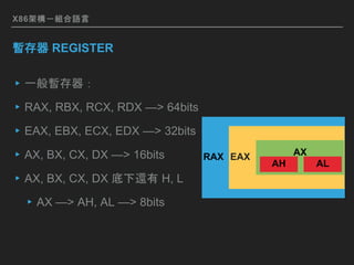 Assembly Language Redhung ( x86 ) @ TDOH | PPT