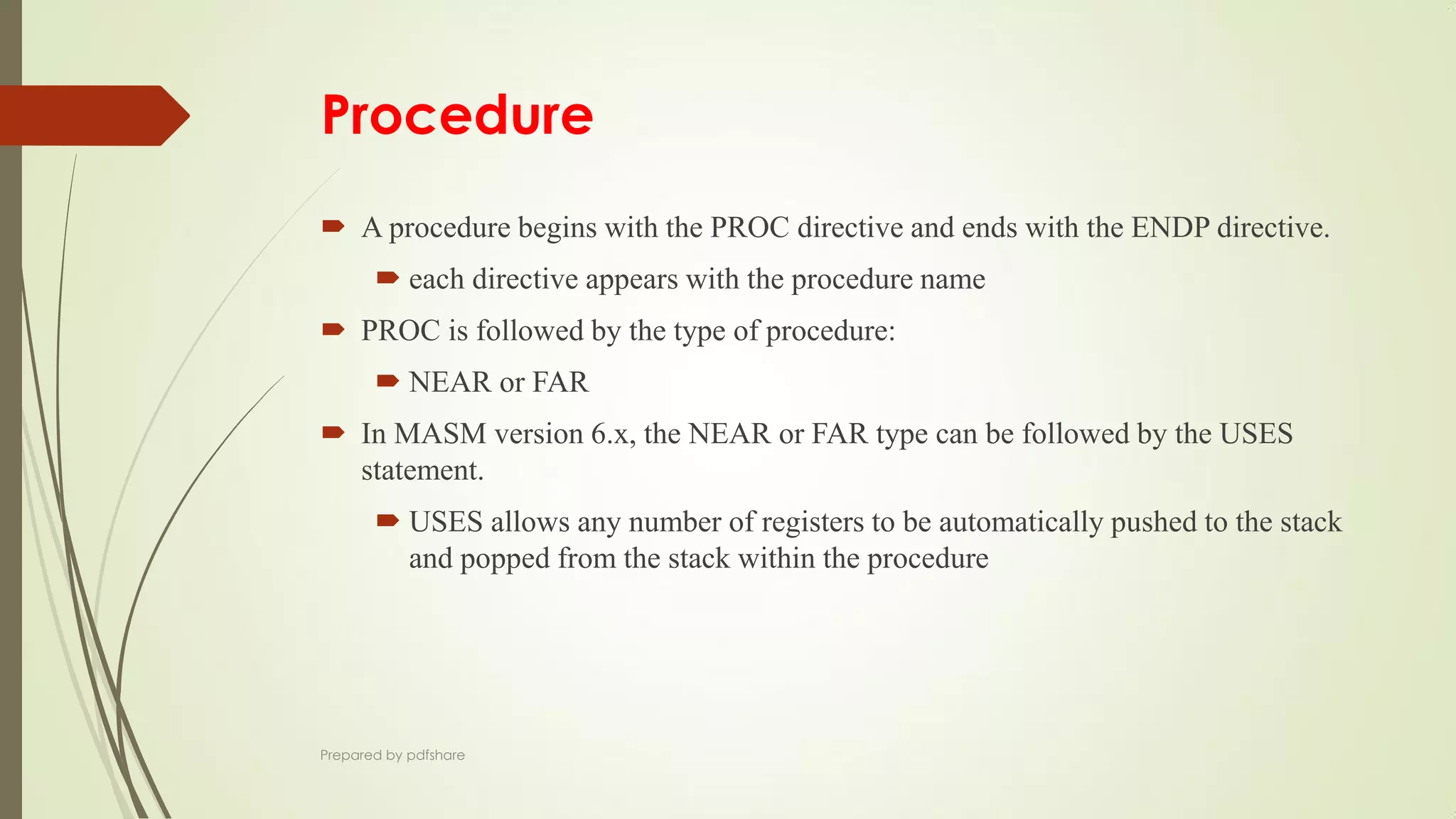 Assembly level language | PDF