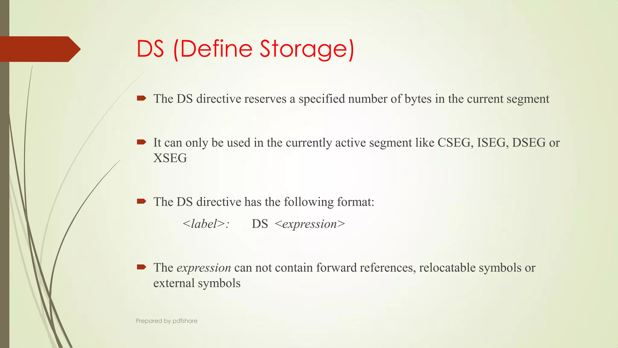 Assembly level language | PDF