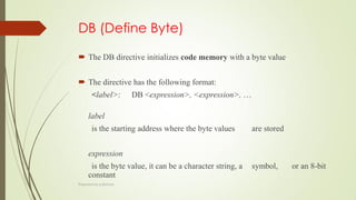 Assembly level language | PDF
