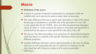 Assembly level language | PDF