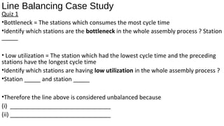 Assembly Line Balancing | PPT