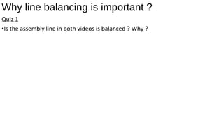 Assembly Line Balancing | PPT