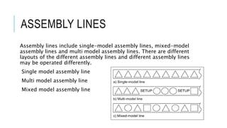 Assembly line balancing | PPTX