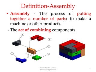 Assembly Line Production Introduction | PPTX