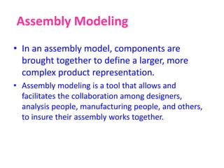 Assembly modelling | PPTX