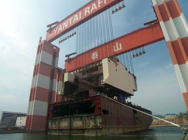 Assembly of World's Largest Pipe Lay Vessel | PPT