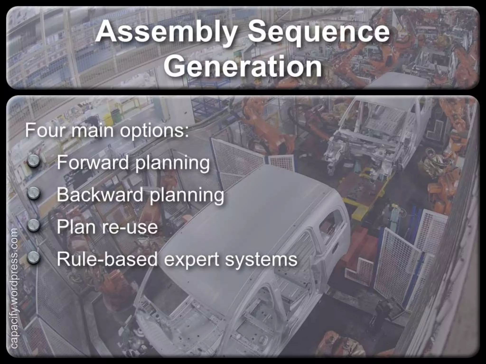 Computer-Aided Assembly Planning | PPTX | Technology & Computing
