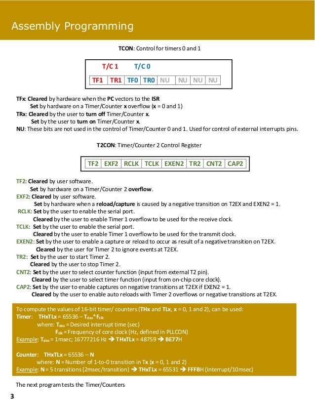 Assembly programming II