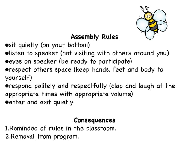 Assembly rules | PDF