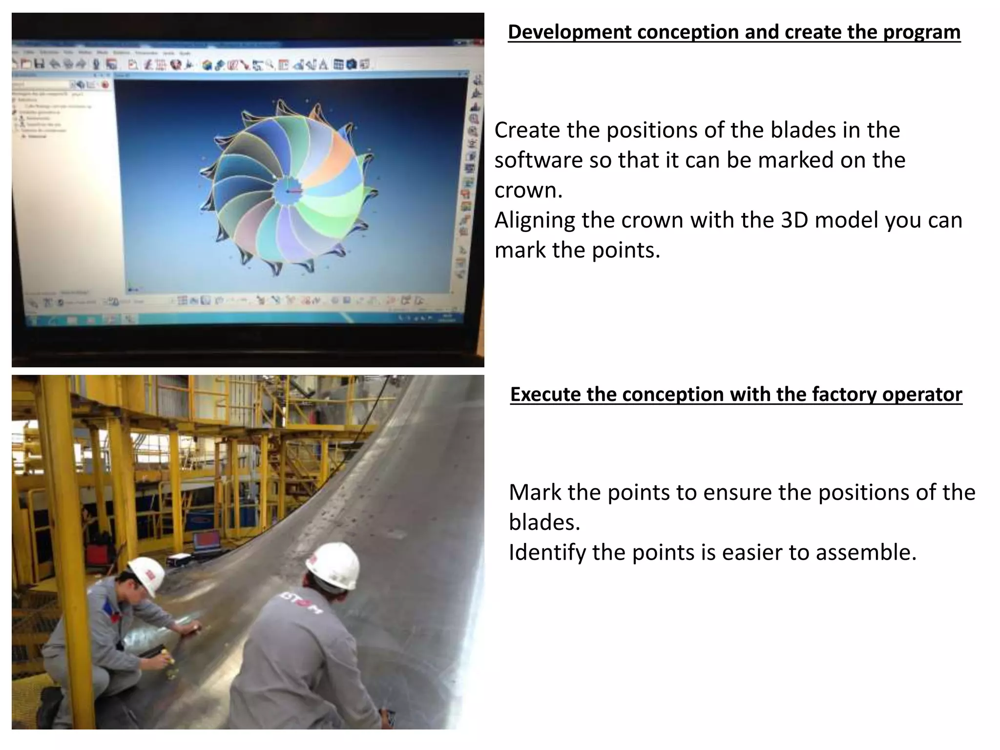 Assembly runner francis with LaserTracker | PPT