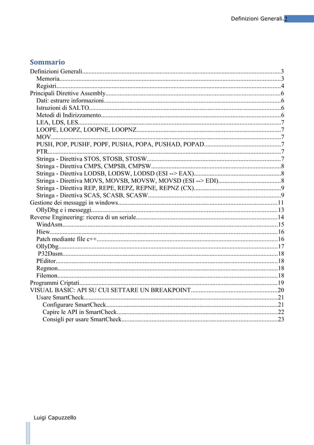 Assembly and Reverse Engineering | PDF