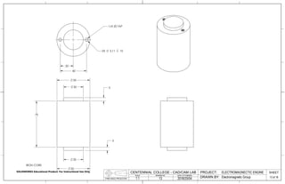 Electro-magnetic Engine Assembly in Solidworks | PDF | Physics | Science