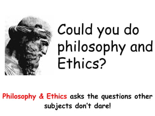 Philosophy & Ethics GCSE | PPT