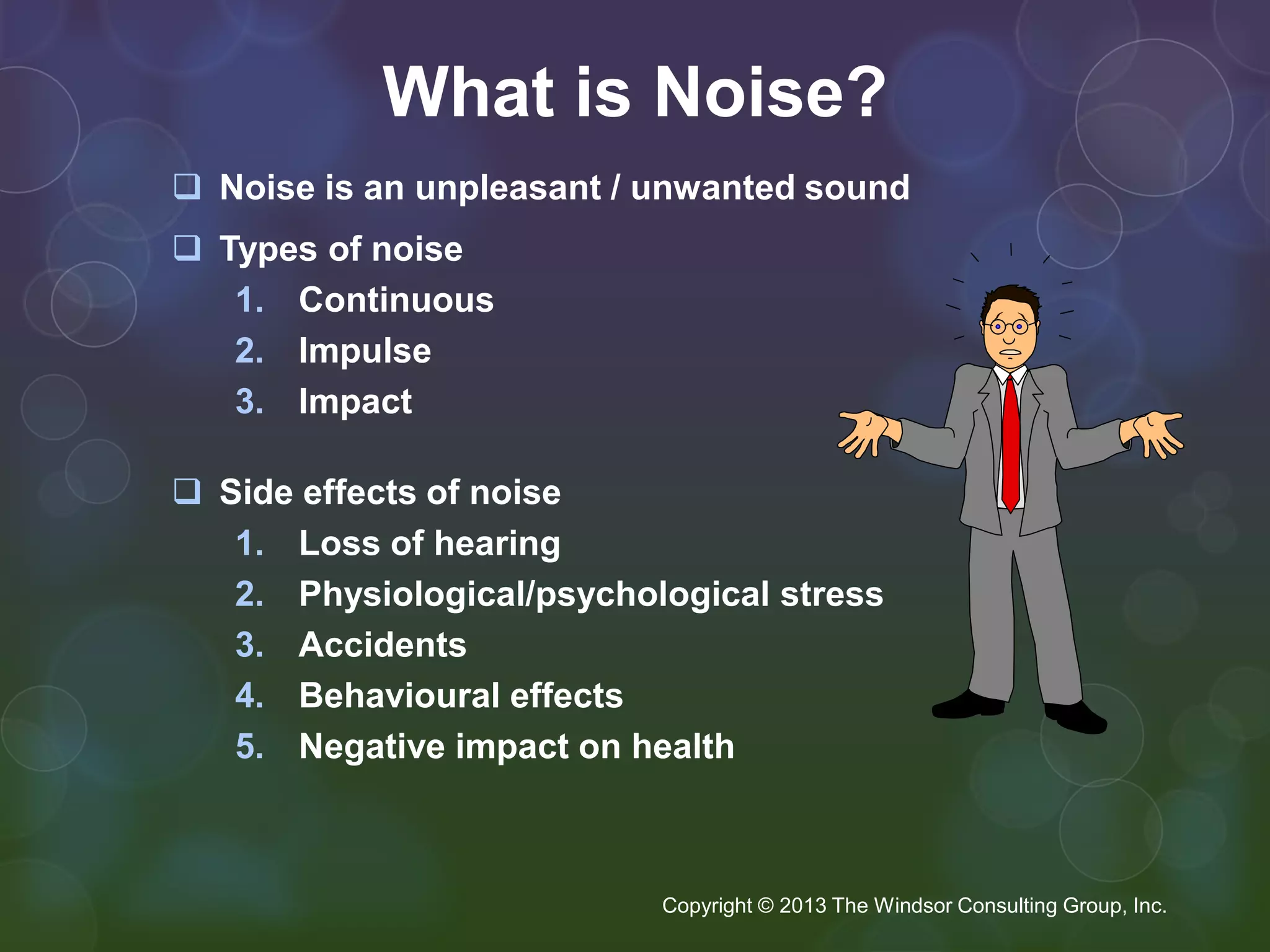 Occupational Noise Exposure and Hearing Conservation | PPTX