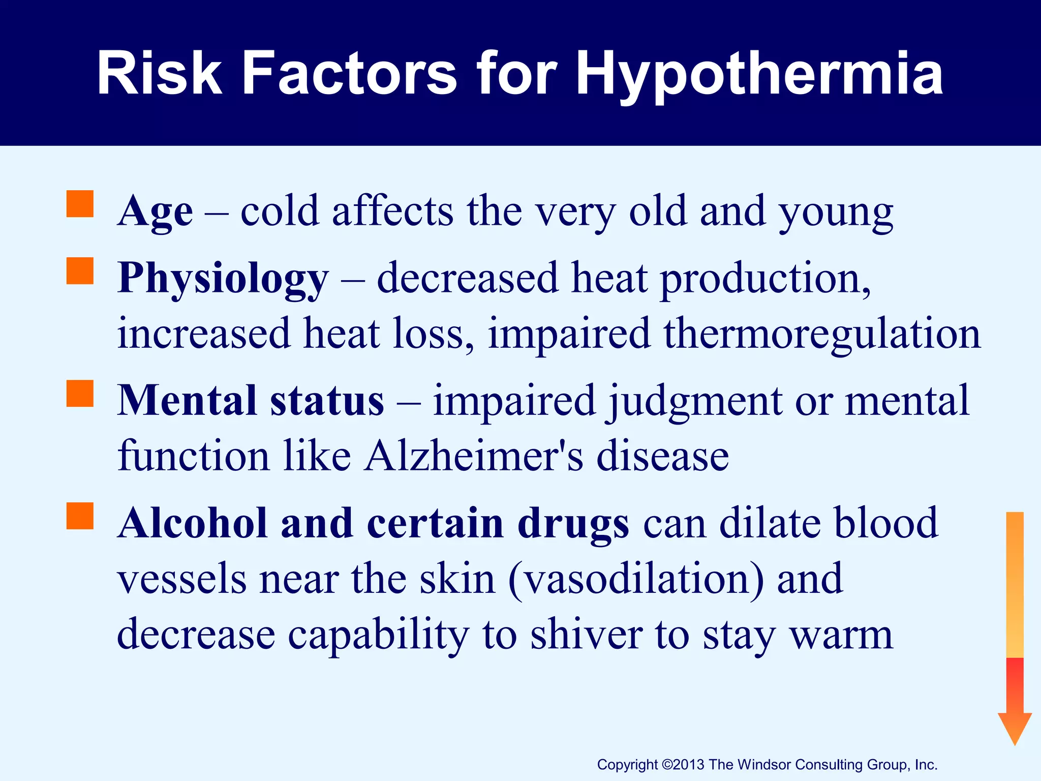 Cold Stress Hazards and Prevention | PPT