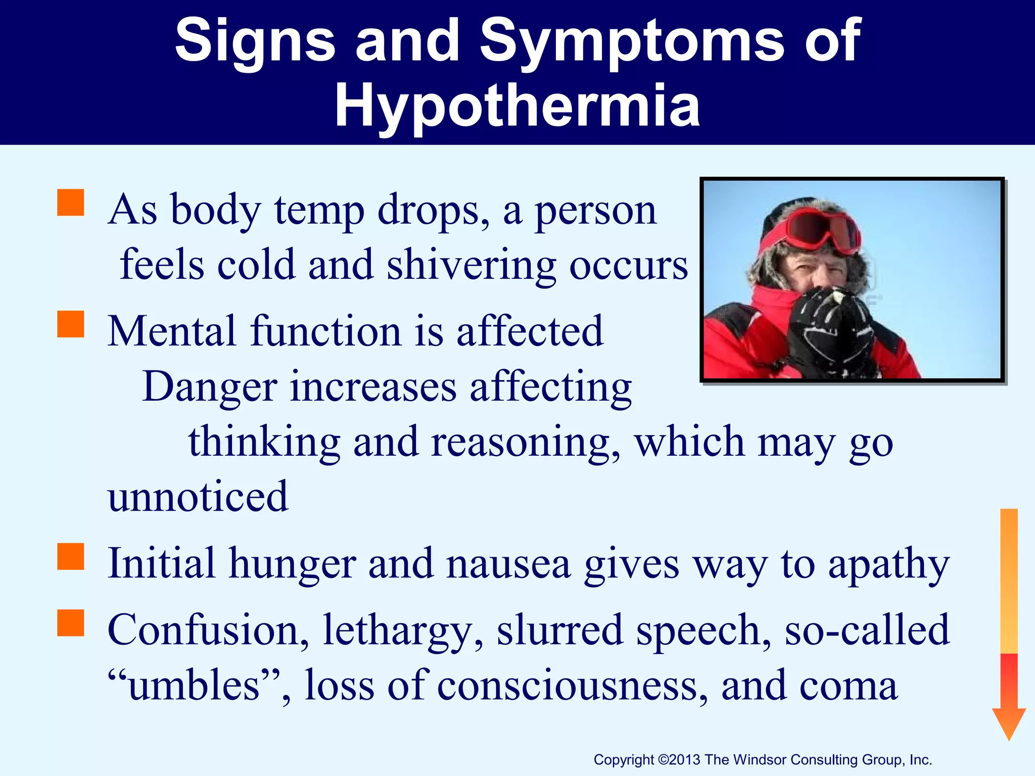 Cold Stress Hazards and Prevention | PPT