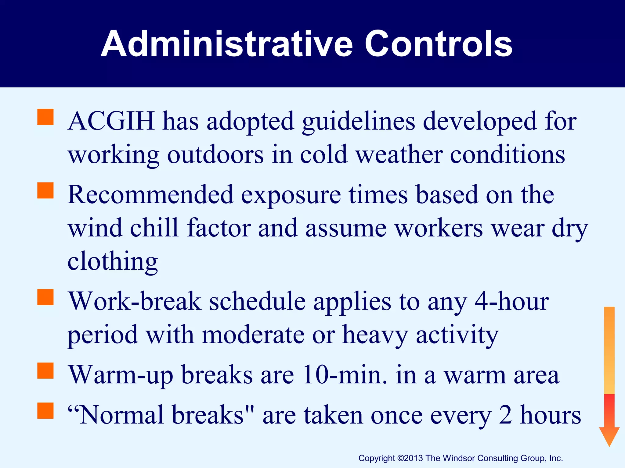 Cold Stress Hazards and Prevention | PPT