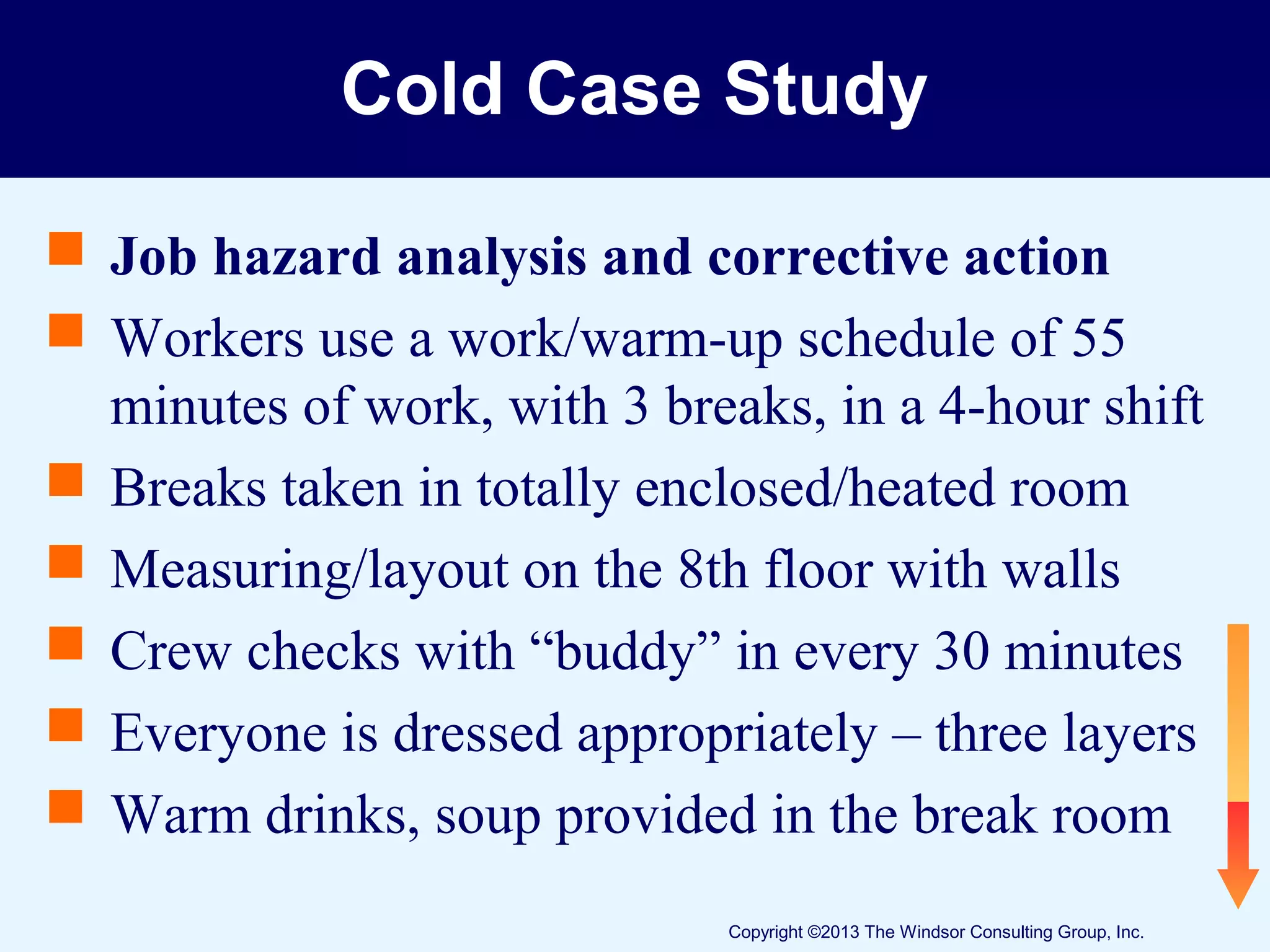 Cold Stress Hazards and Prevention | PPT