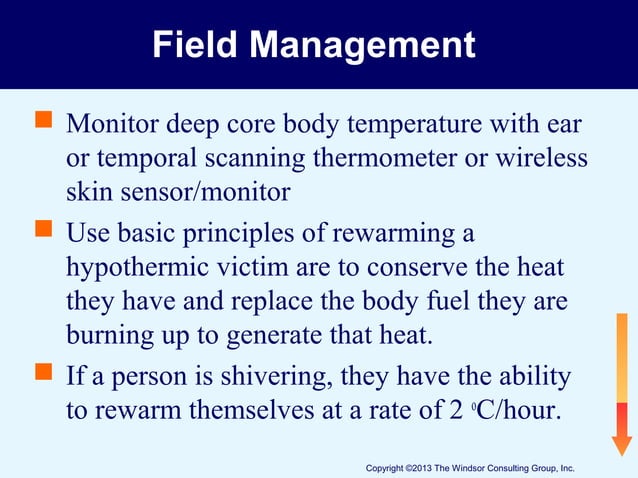 Cold Stress Hazards and Prevention | PPT | Endocrine and Metabolic ...