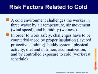 Cold Stress Hazards and Prevention | PPT