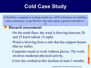 Cold Stress Hazards and Prevention | PPT