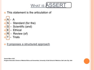 Assert | PPTX | Educational Assessment | Education