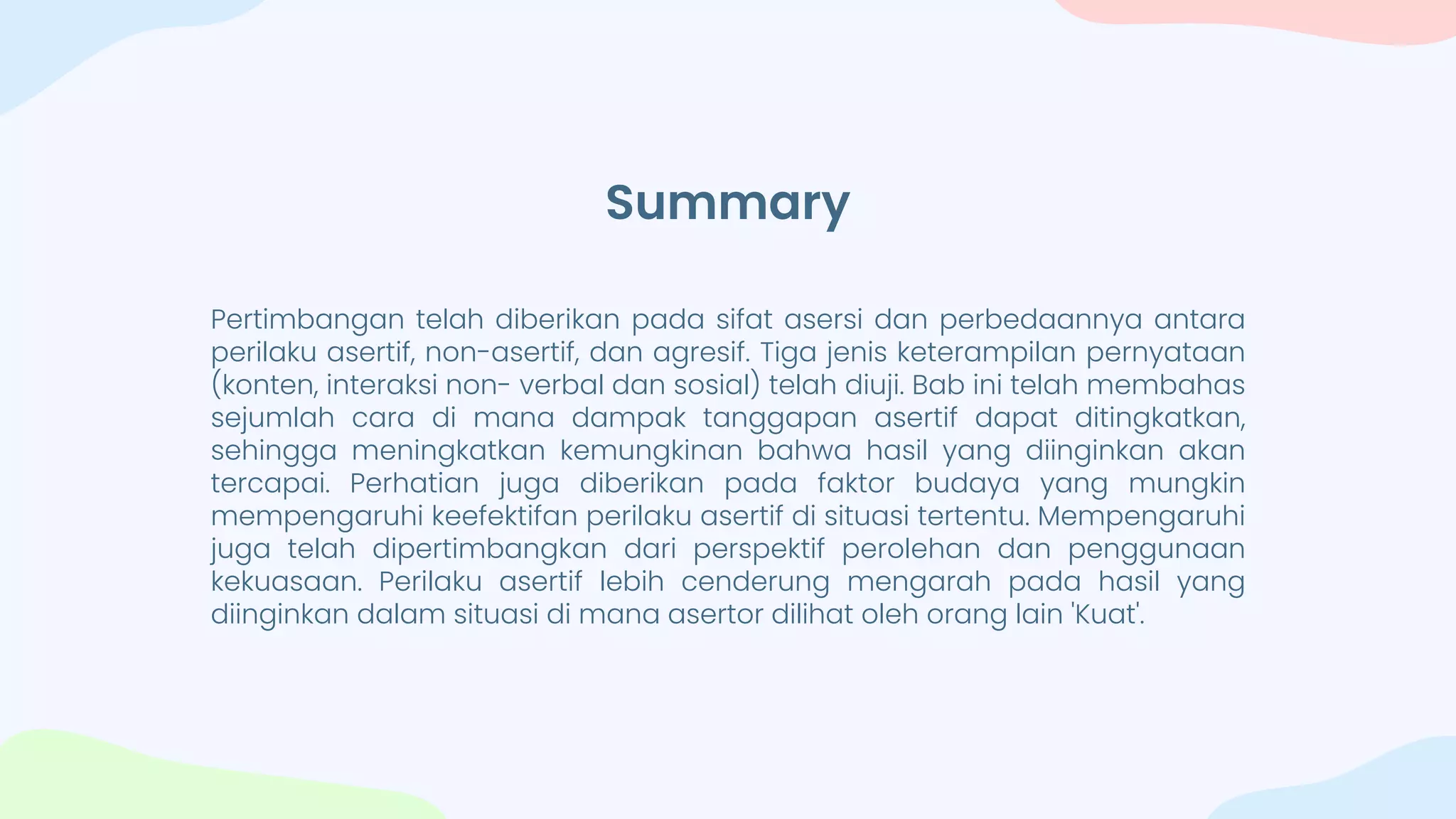 Asserting And Influencing | PPT