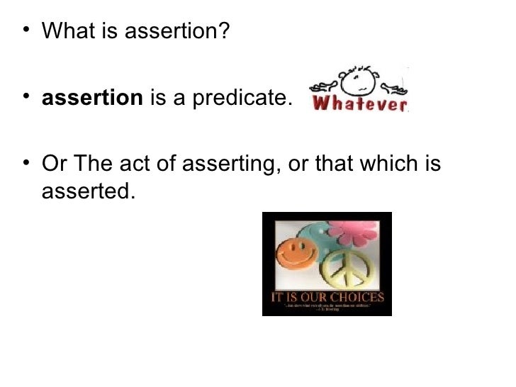 Assertion