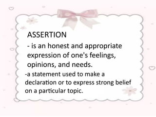 assertion.pptx grade 11 reading and writing | PPTX