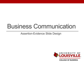 Assertion Evidence Slide Design | PPTX