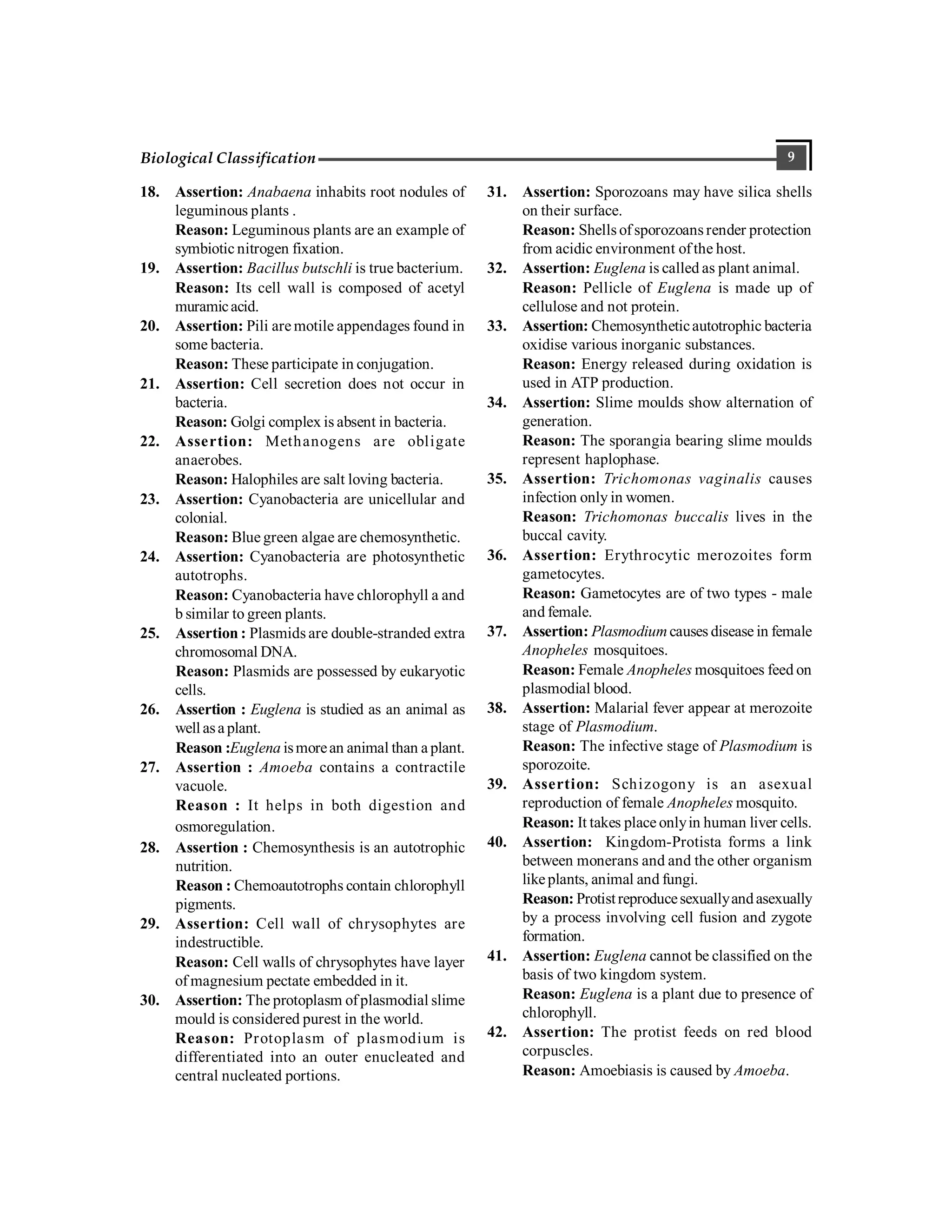 assertion-reason-questions Biology class 11.pdf