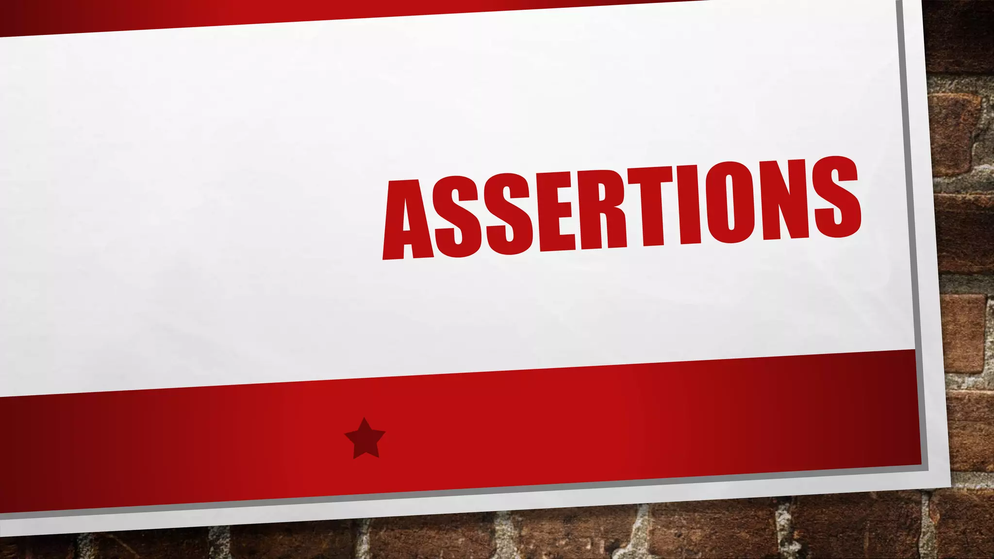 Assertions.pptx