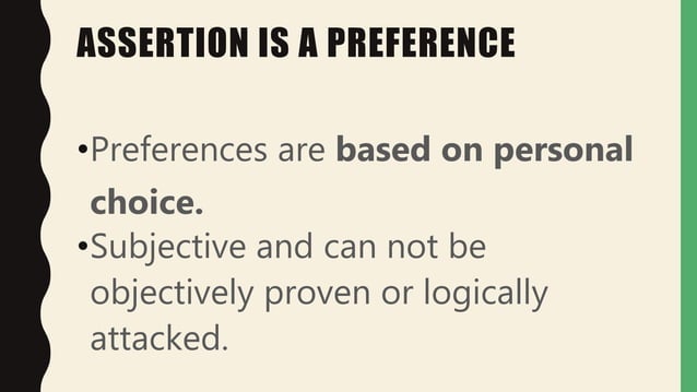 Assertions and determining textual evidence | PPTX